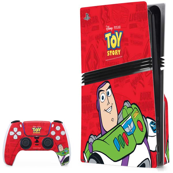 Disney Toy Story Buzz Lightyear PS5 Pro Console & Controller with Disk ...