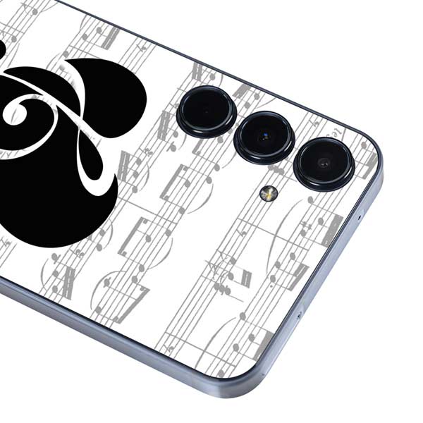BW Musical Notes Galaxy A55 5G Skin| Phone Skins – Skinit