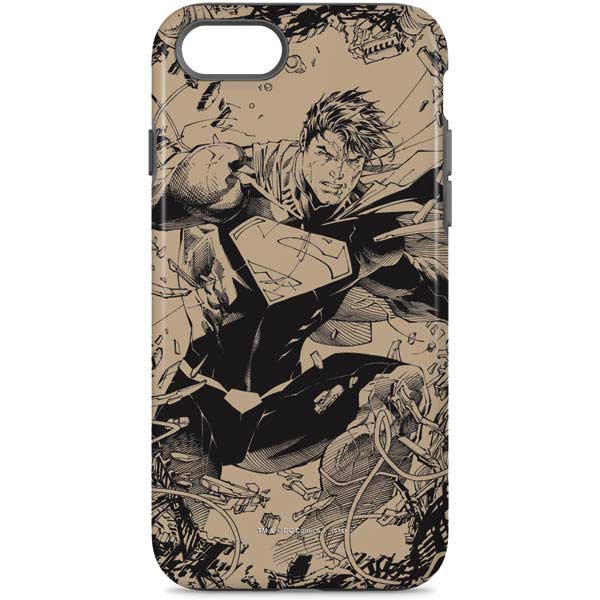 DC Comics Superman Unchained #1 Original Cover Pencils iPhone Cases ...