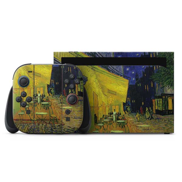 Cafe Terrace at Night Nintendo Switch 2 (2025) with Joy-Con Skin | Skinit