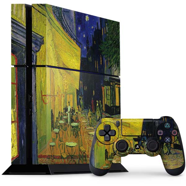 Shop Cafe Terrace at Night by Van Gogh PlayStation PS4 Skins - Premium ...
