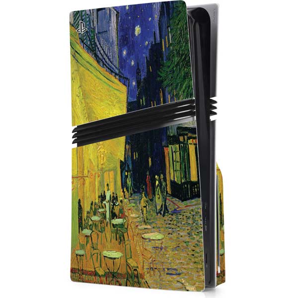 Cafe Terrace at Night by Van Gogh Skin for PS5 Pro Console with Disk ...