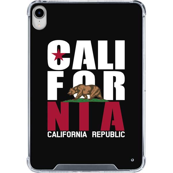 California Black Block iPad 11th Gen (2025) Clear Case | Skinit