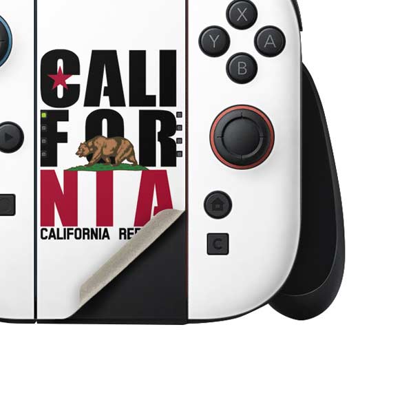 California White Block Nintendo Switch 2 (2025) Joy-Con Controller Skin ...