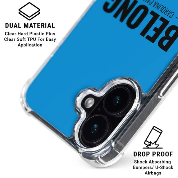 NFL Carolina Panthers Team Motto iPhone 17 Clear Case | Clear Phone ...