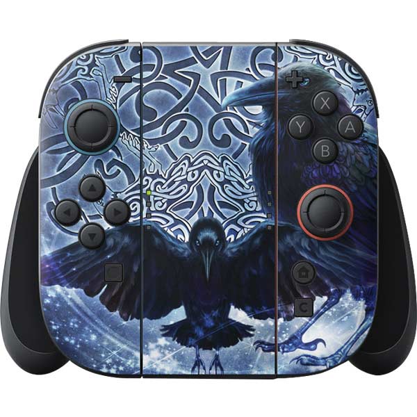 Celtic Raven by Brigid Ashwood Nintendo Switch 2 (2025) Joy-Con ...