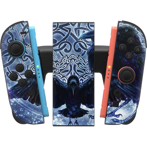 Celtic Raven by Brigid Ashwood Nintendo Switch 2 (2025) Joy-Con ...