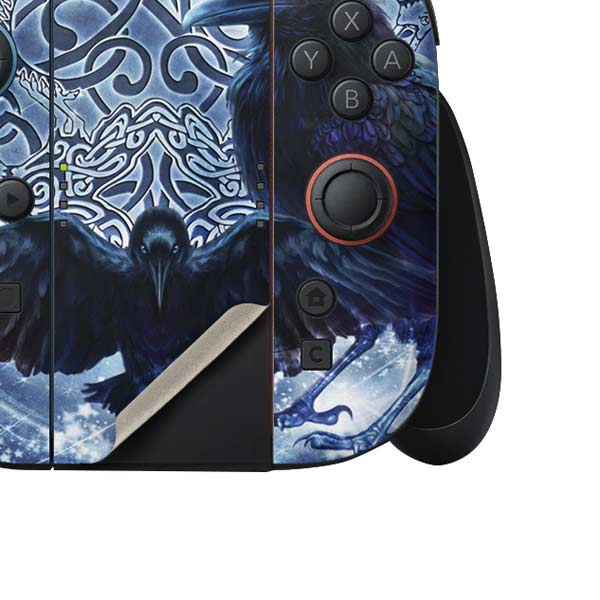 Celtic Raven by Brigid Ashwood Nintendo Switch 2 (2025) Joy-Con ...