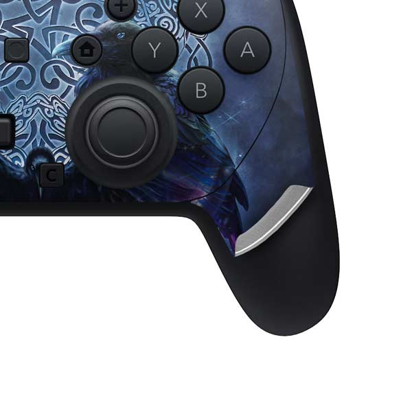 Celtic Raven by Brigid Ashwood Nintendo Switch 2 (2025) Pro Controller ...
