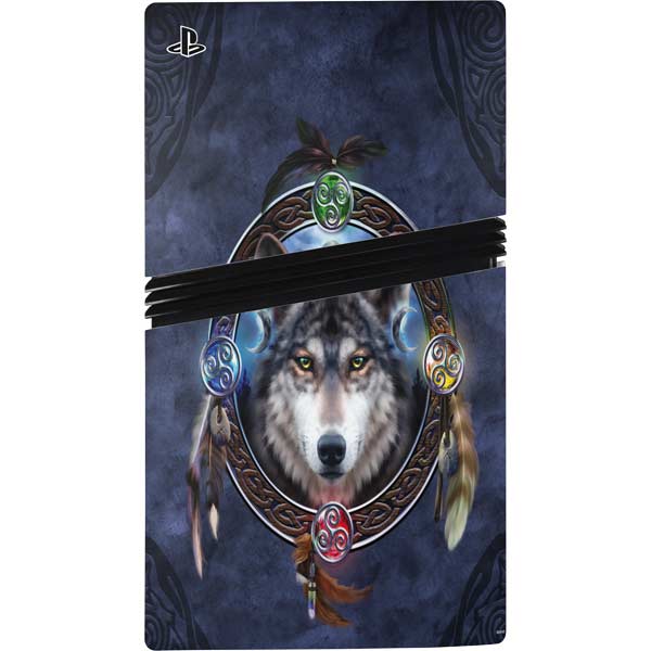 Celtic Wolf Guide by Brigid Ashwood Skin for PS5 Pro Console with Disk ...