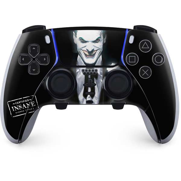 Certified Insane - The Joker PS5 DualSense Edge Pro Controller Skin ...