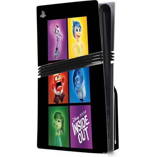 Disney Inside Out Character Portraits Skin for PS5 Pro Console with ...