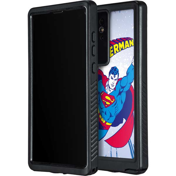 DC Comics Superman Vintage Action Pose Galaxy S24 Ultra Case ...