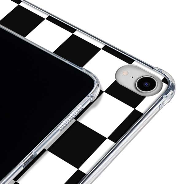 Checkerboard Split iPad 11th Gen (2025) Clear Case | Skinit