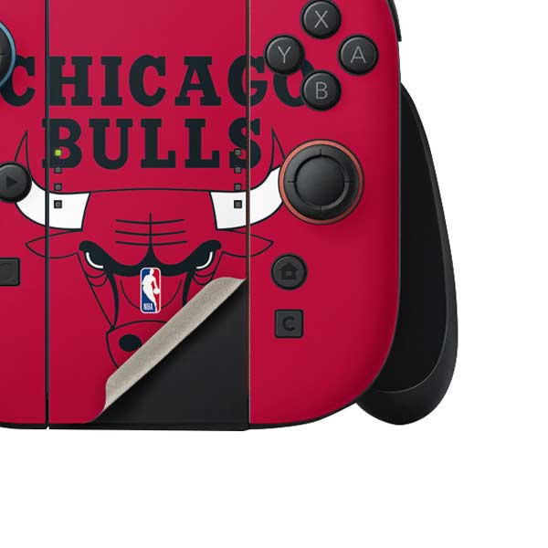 NBA Chicago Bulls Large Logo Nintendo Switch 2 (2025) Joy-Con ...