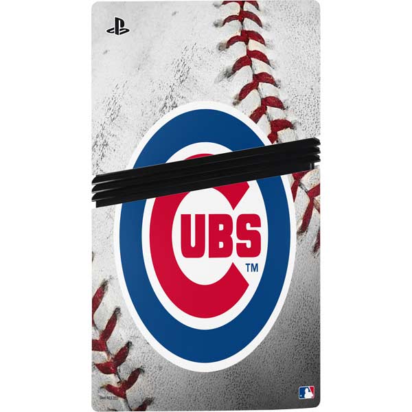 MLB Chicago Cubs Game Ball Skin for PS5 Pro Console with Disk Drive ...
