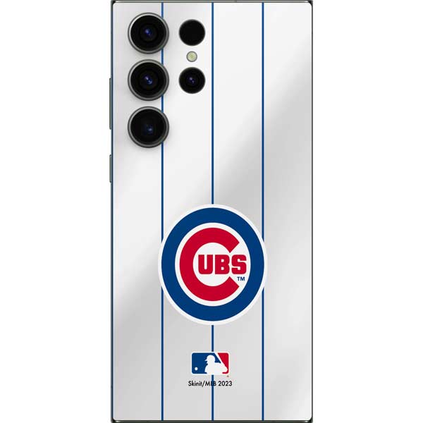 Galaxy S25 Ultra MLB Chicago Cubs Home Jersey Skin | Skinit