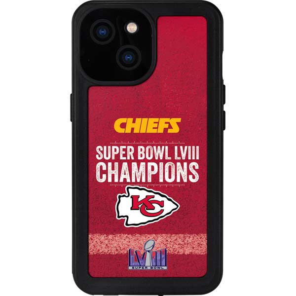 Chiefs Super Bowl LVIII Champions iPhone 13 Mini Waterproof Cases ...