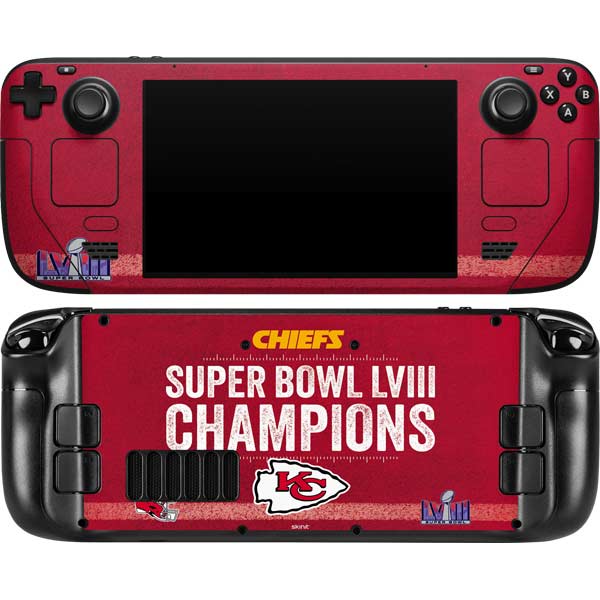 NFL Chiefs Super Bowl LVIII Champions Steam Deck Handheld Gaming ...