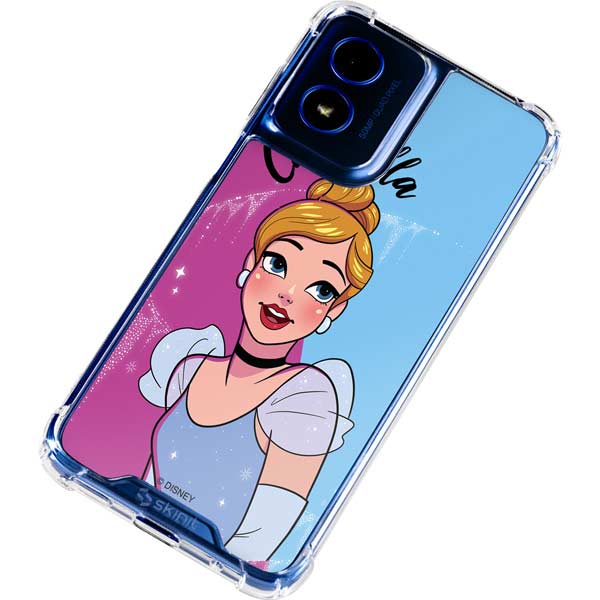 Disney Princess Cinderella Art Moto G Play 4G Clear Case | Transparent ...
