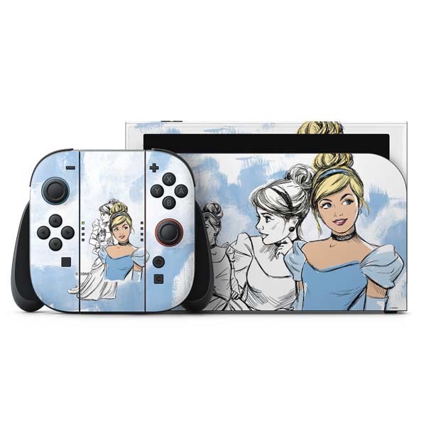 Cinderella Sketch Nintendo Switch 2 (2025) with Joy-Con Skin | Skinit