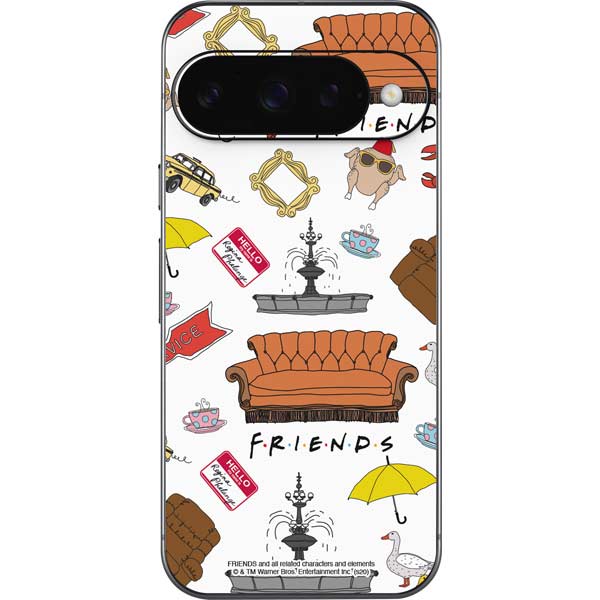 Warner Bros Classic FRIENDS Icons Skin for Google Pixel 10 | Skinit