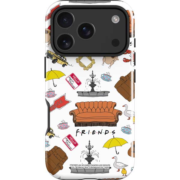 iPhone 17 Pro Max Warner Bros Classic FRIENDS Icons Impact Case ...