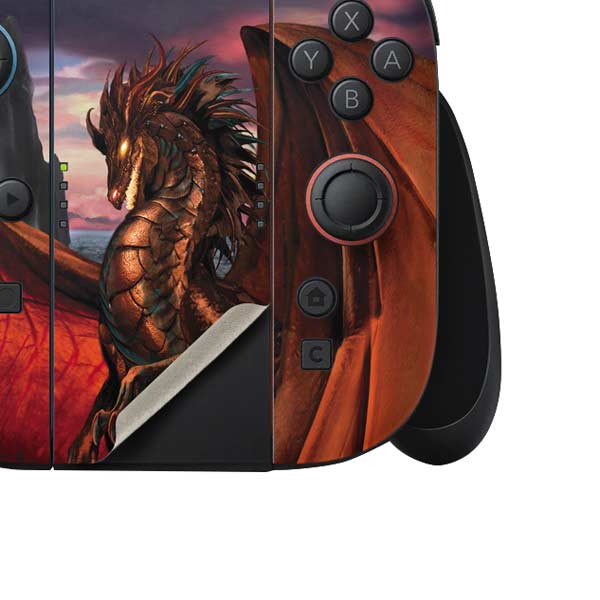 Coppervein Dragon by Ruth Thompson Nintendo Switch 2 (2025) Joy-Con ...