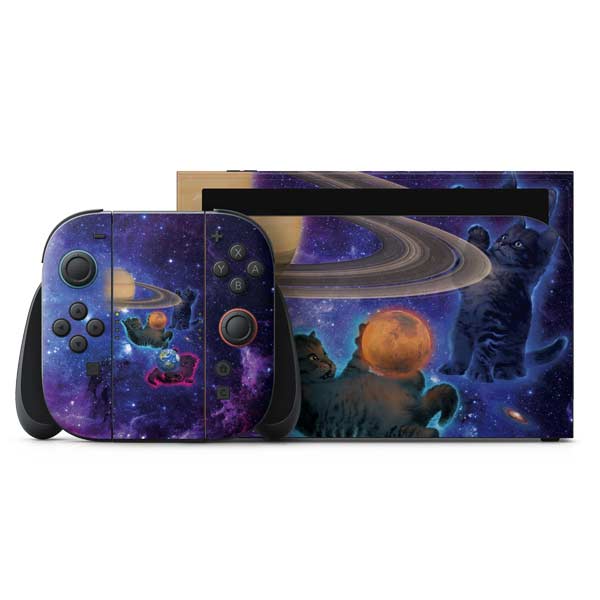 Cosmic Kittens Nintendo Switch 2 (2025) with Joy-Con Skin | Skinit