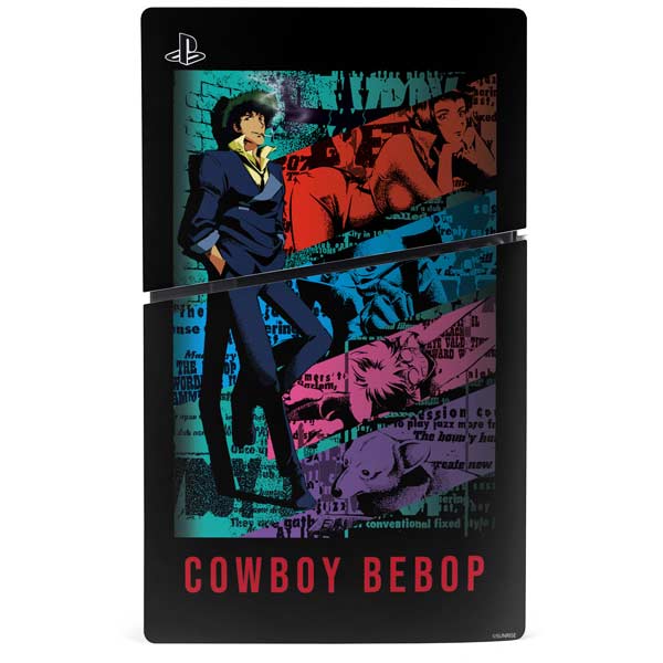 Cowboy Bebop Poster Skin for PS5 Slim Disk Bundle - Skinit