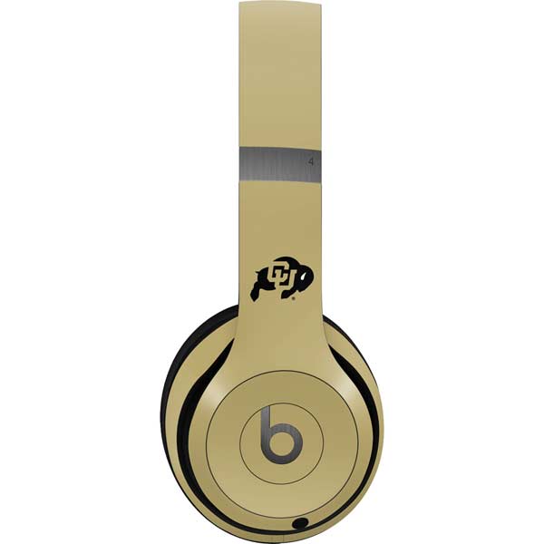 University of Colorado CU Collegiate Text Beats Solo 4 On-Ear Wireless ...