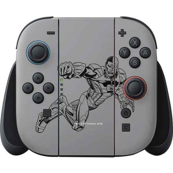 DC Comics Cyborg Comic Pop Nintendo Switch 2 (2025) Joy-Con Controller ...