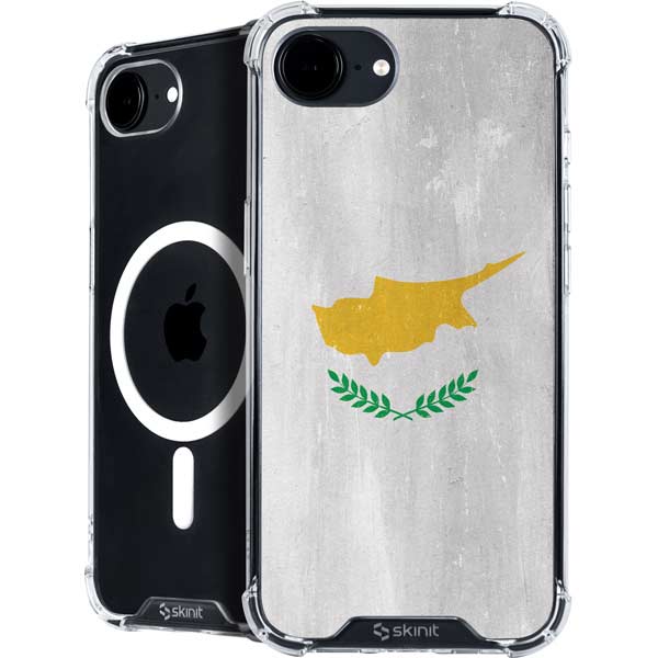 Cyprus Flag Distressed iPhone 16e MagSafe Case | Skinit
