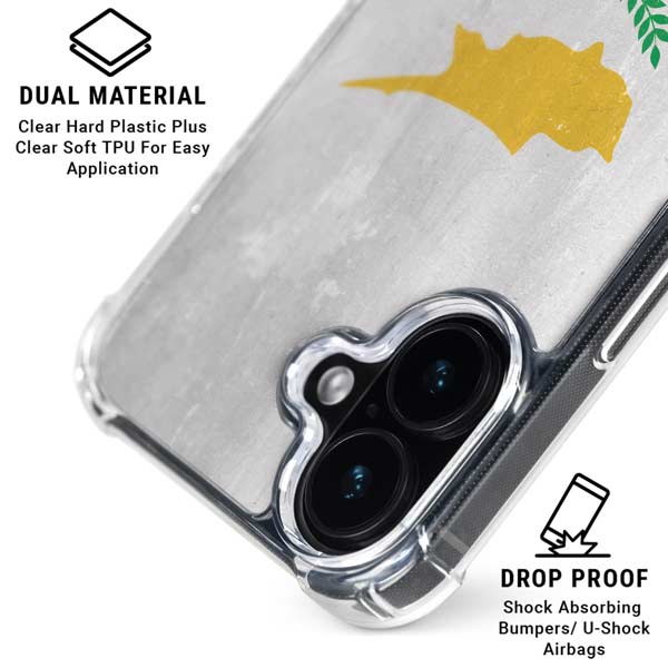 Cyprus Flag Distressed iPhone 17 MagSafe Case | Skinit