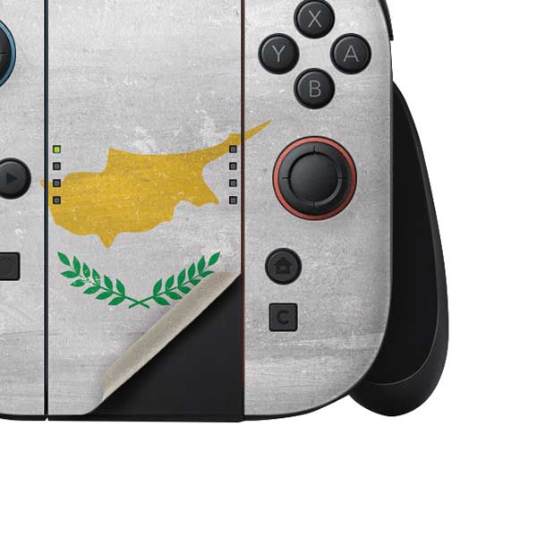 Cyprus Flag Distressed Nintendo Switch 2 (2025) Joy-Con Controller Skin ...