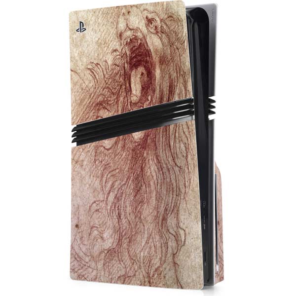 da Vinci - Sketch of a roaring lion by Da Vinci Skin for PS5 Pro ...