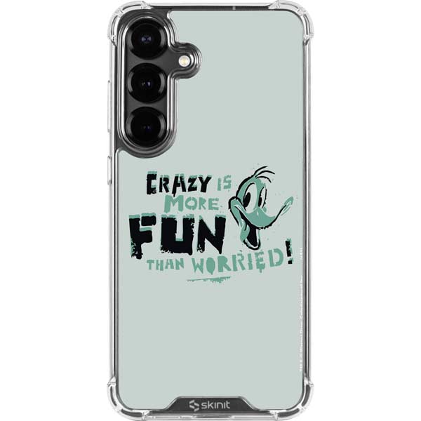 Daffy Duck Crazy Galaxy S26 Clear Case – Skinit