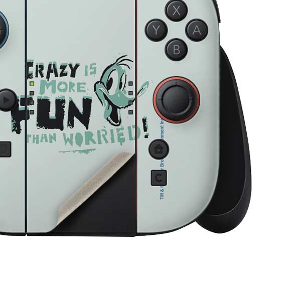 Looney Tunes Daffy Duck Crazy Nintendo Switch 2 (2025) Joy-Con ...