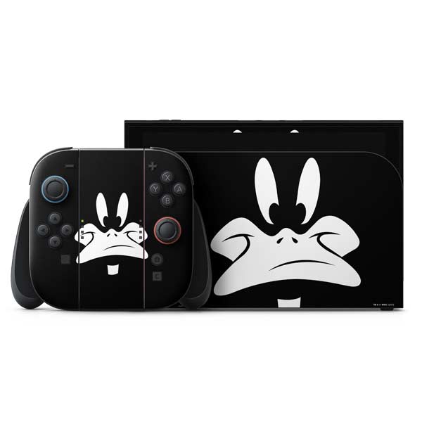Daffy Duck Plain Black and White Nintendo Switch 2 (2025) with Joy-Con ...