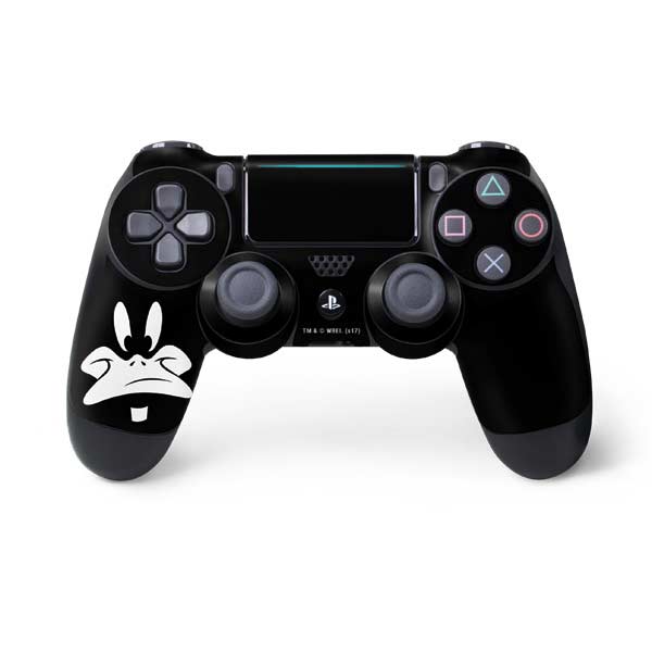 Daffy Duck Plain Black and White PS4 Pro/Slim Controller Skin – Skinit