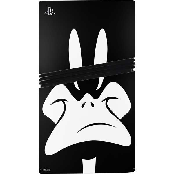 Looney Tunes Daffy Duck Plain Black and White PS5 Pro Console ...