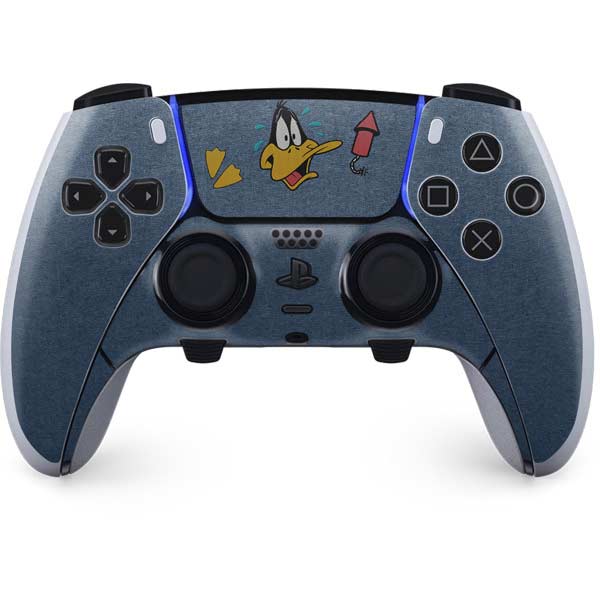 Daffy Duck Thats All Folks PS5 DualSense Edge Pro Controller Skin – Skinit