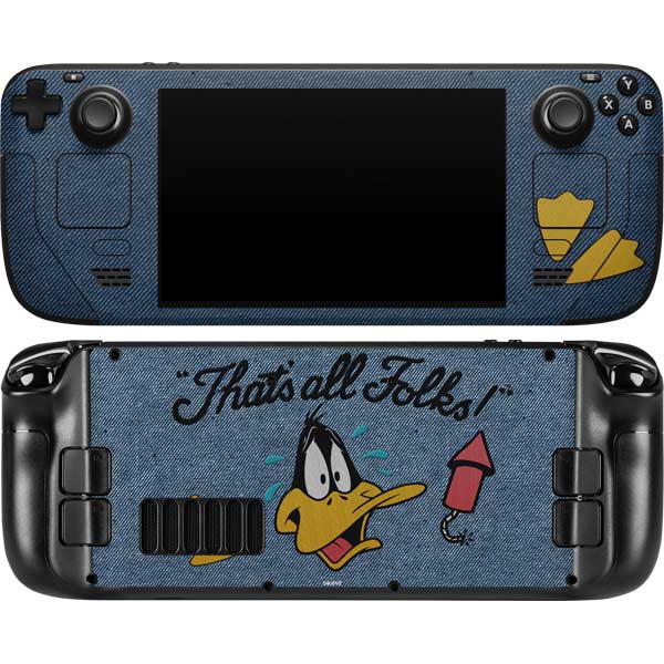 Looney Tunes Daffy Duck Thats All Folks Steam Deck Handheld Gaming ...