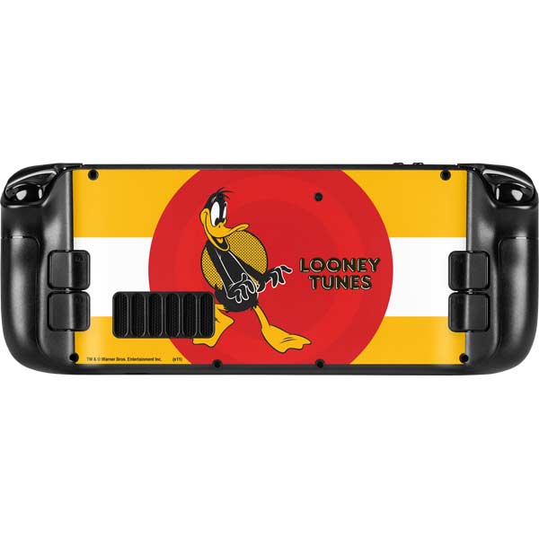 Daffy Duck Yellow Stripes Steam Deck Handheld Gaming Computer Skin – Skinit