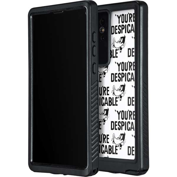 Looney Tunes Daffy Duck Youre Despicable Grid Galaxy S24 Ultra Case ...
