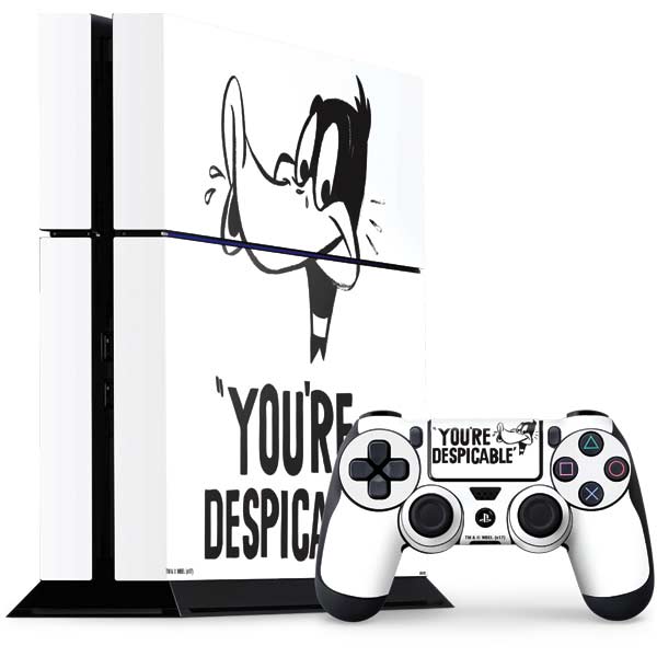 Looney Tunes Daffy Duck You're Despicable PlayStation PS4 Skins | Skinit
