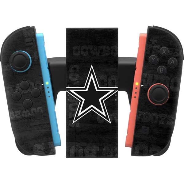 NFL Dallas Cowboys Black & White Nintendo Switch 2 (2025) Joy-Con ...