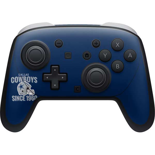 NFL Dallas Cowboys Helmet Nintendo Switch 2 (2025) Pro Controller Skin ...