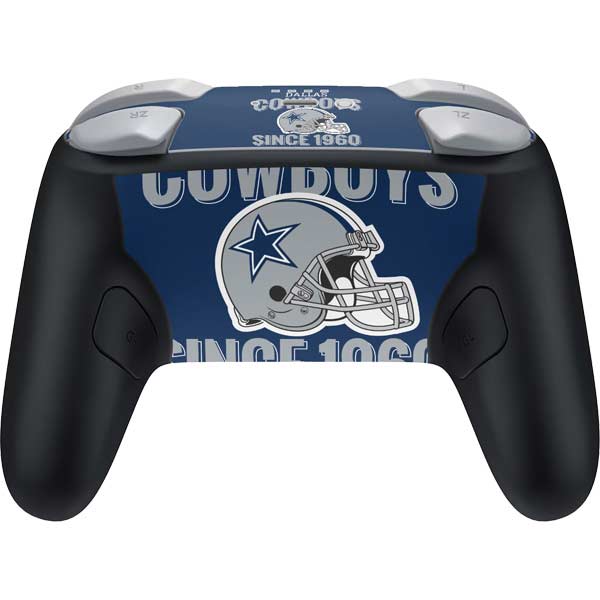 NFL Dallas Cowboys Helmet Nintendo Switch 2 (2025) Pro Controller Skin ...