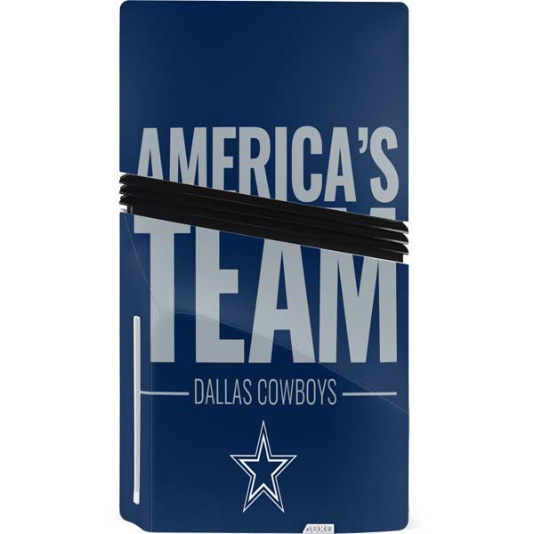 NFL Dallas Cowboys Team Motto Skin for PS5 Pro Console with Disk Drive ...